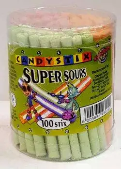 Candy Stix 100's Sours - Sweet Zone
