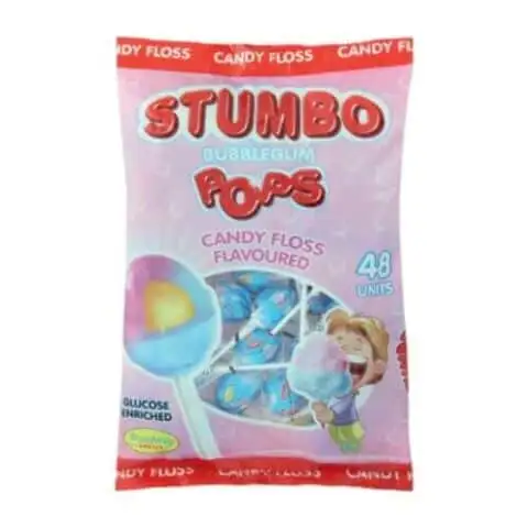 Stumbo Candy Floss 48's - Sweet Zone