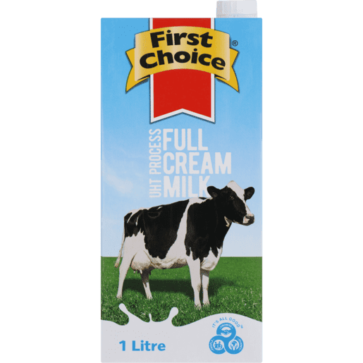 Milk Long Life First Choice 6X1Lt - Sweet Zone